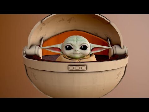 ArtStation - Baby Yoda/Grogu
