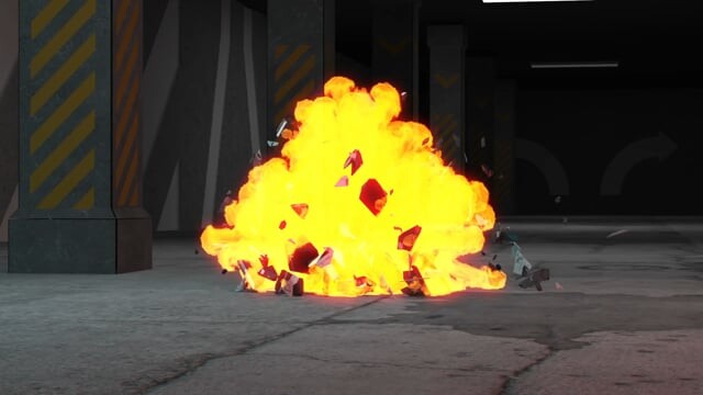 ArtStation - Destruction and Explotion Effect