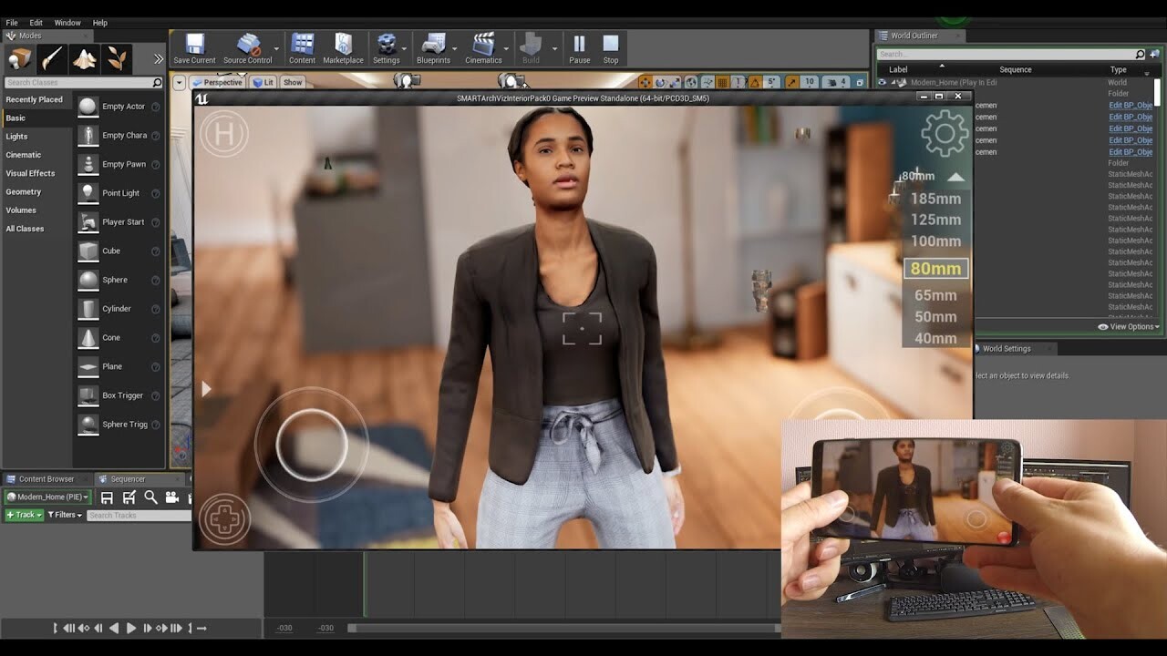 ArtStation - Virtual Camera System in your Android device / Matinee ...