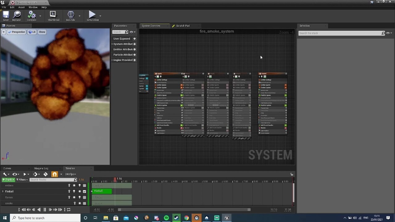 ArtStation - Real Time vfx Exploding car