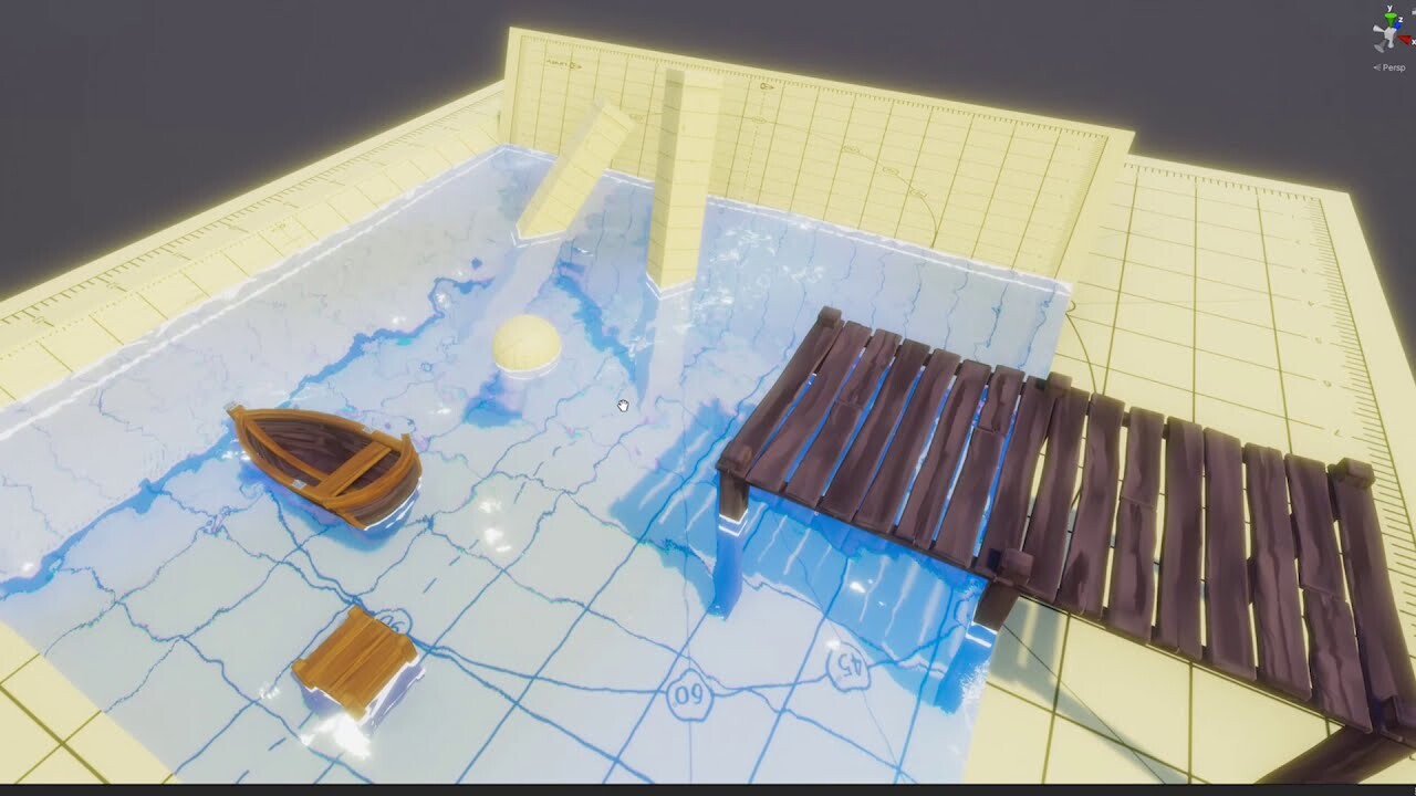 ArtStation - (WIP) Stylized Water