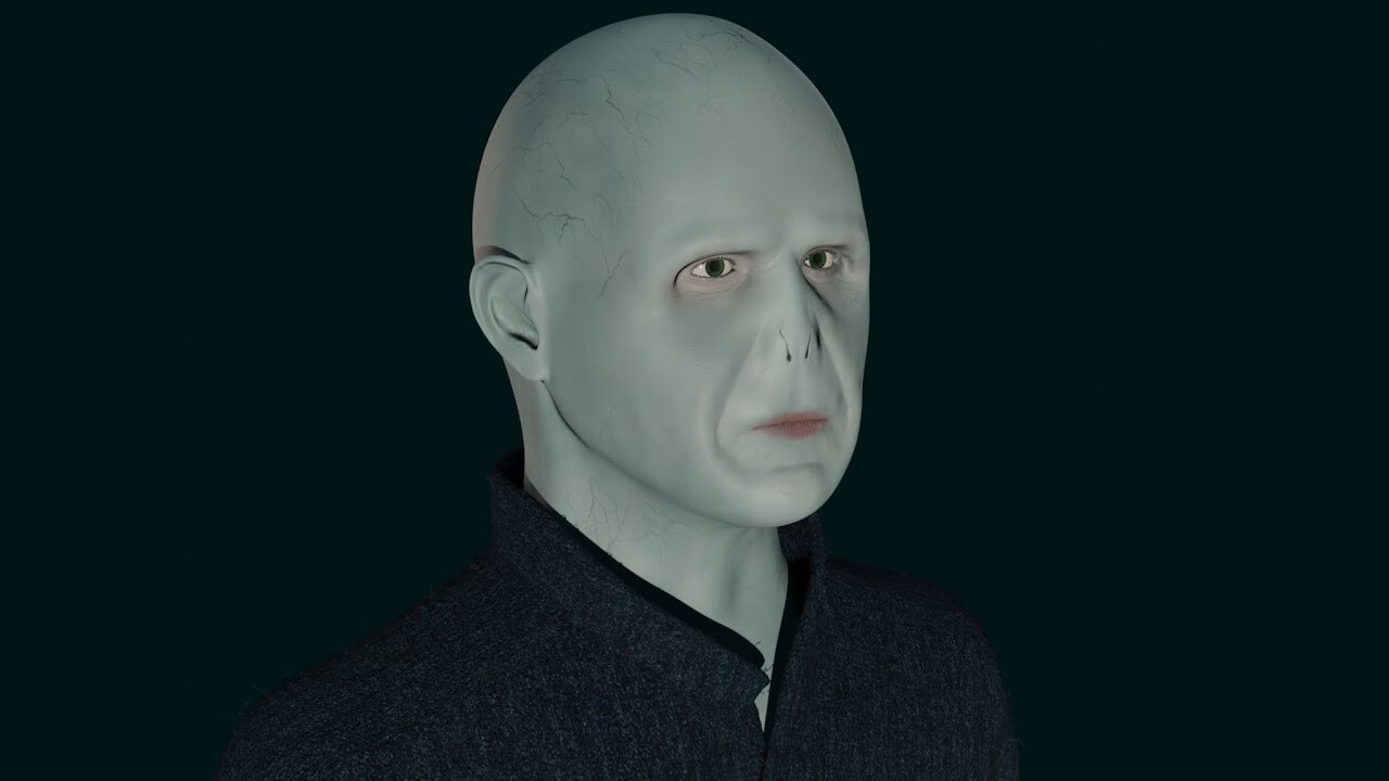 ArtStation - Lord Voldemort 3D Model