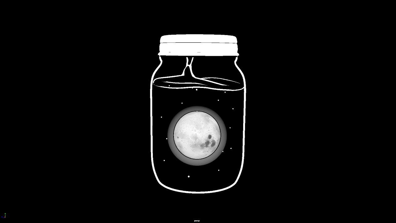 ArtStation - Moon in a jar