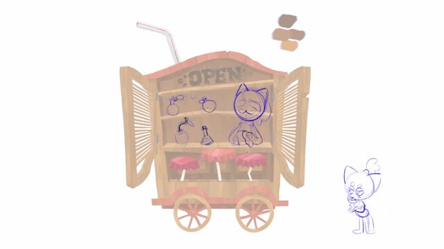 ArtStation - Candy Cats Animation v01