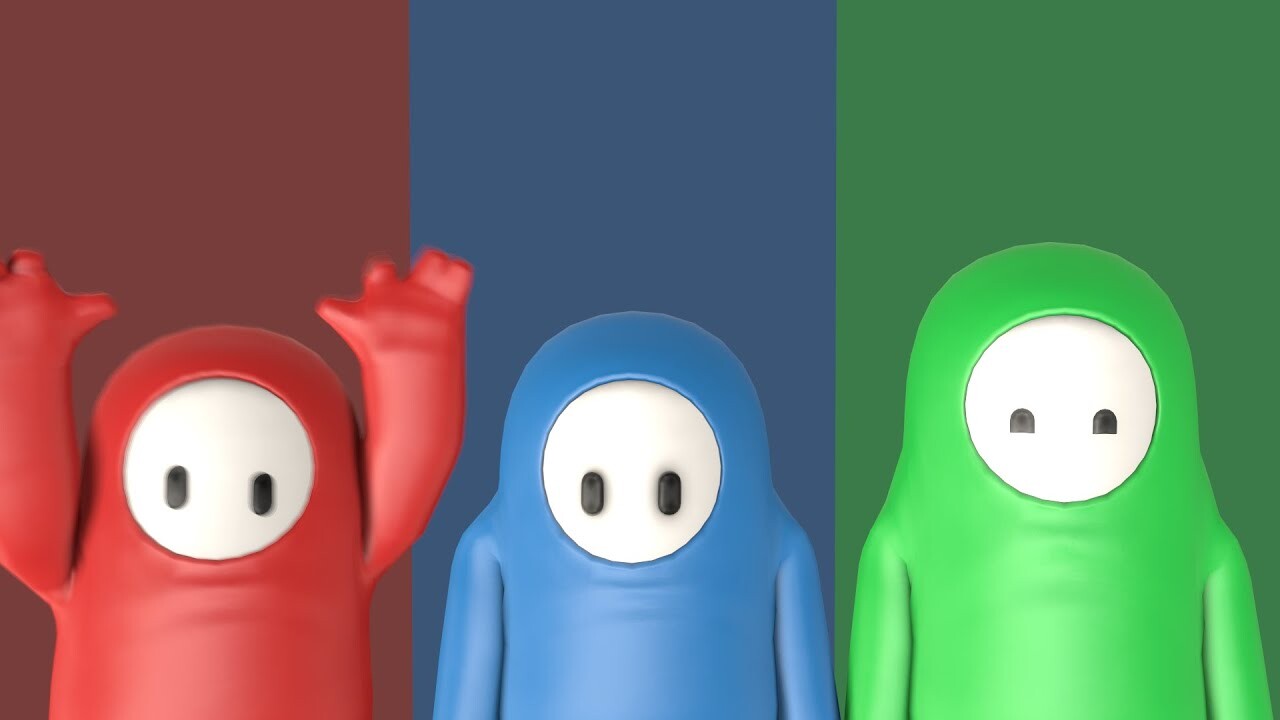 ArtStation - Just a Bean Crazy (Fall Guys Fan-Animation)