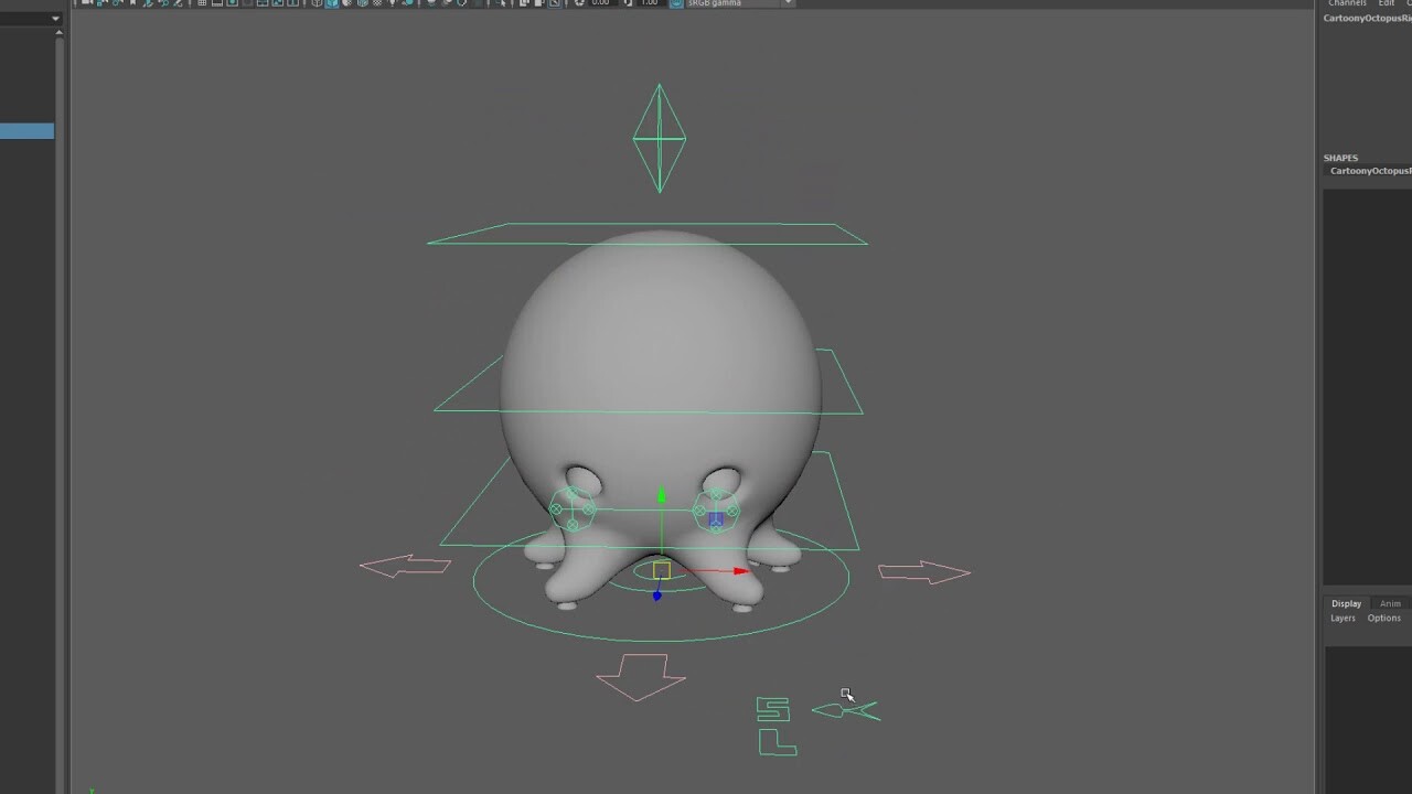 ArtStation - Lil' Octo Rig