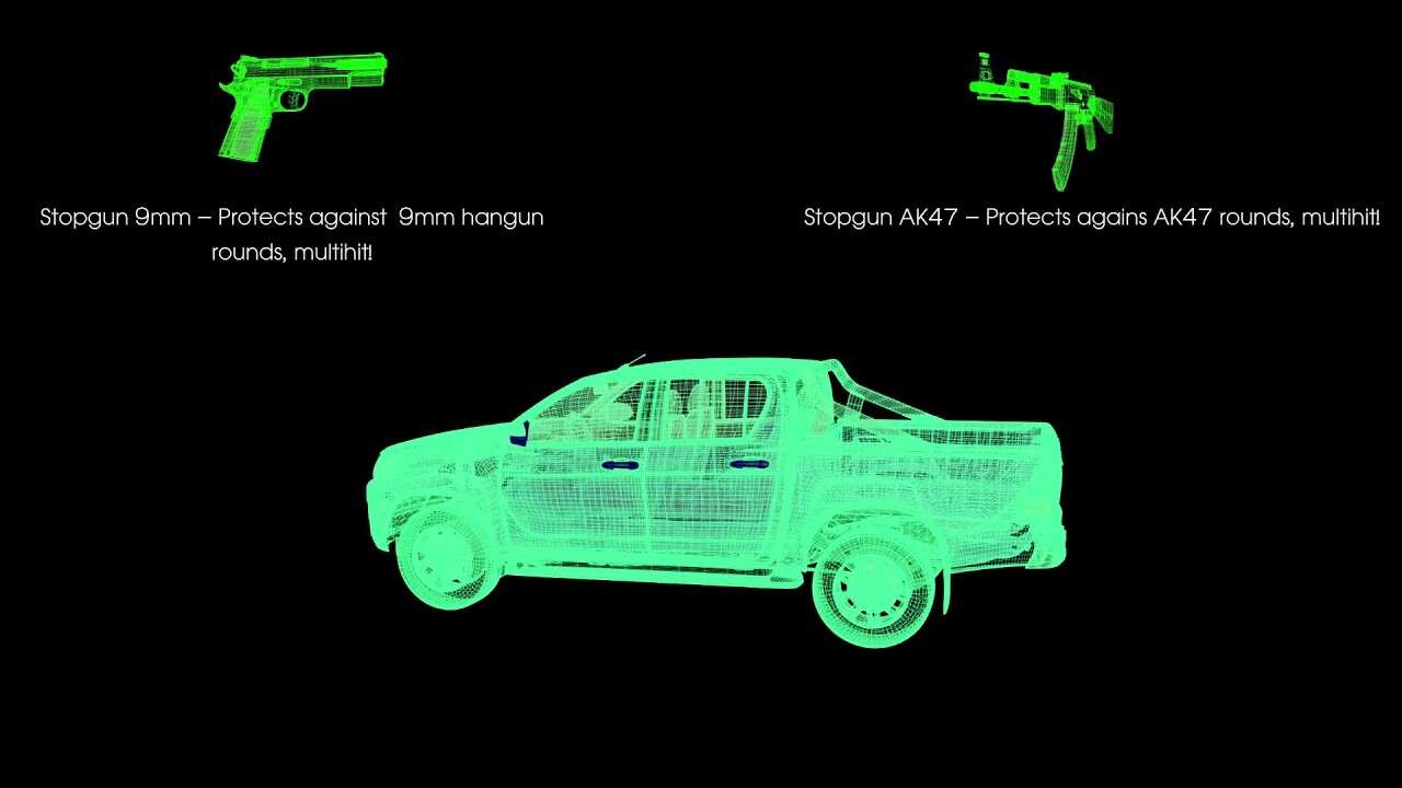 ArtStation - Bullet Proof Glass Animation