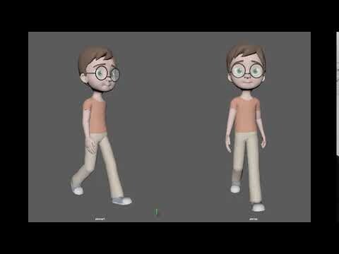 ArtStation - Kyle Walk Cycle