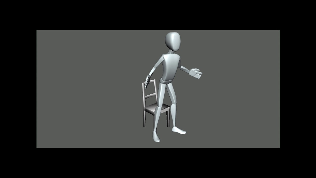 ArtStation - Simple Sit to Stand Transition