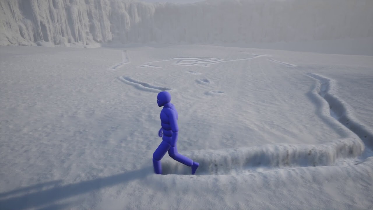 ArtStation - Interactive Snow V3