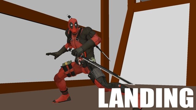 ArtStation - Deadpool Landing