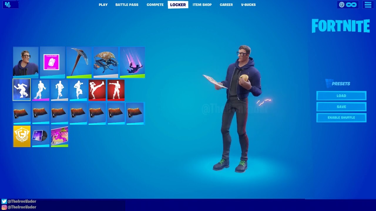 ArtStation - Fortnite: Jayson Quick Bite emote Showcase (Blender)