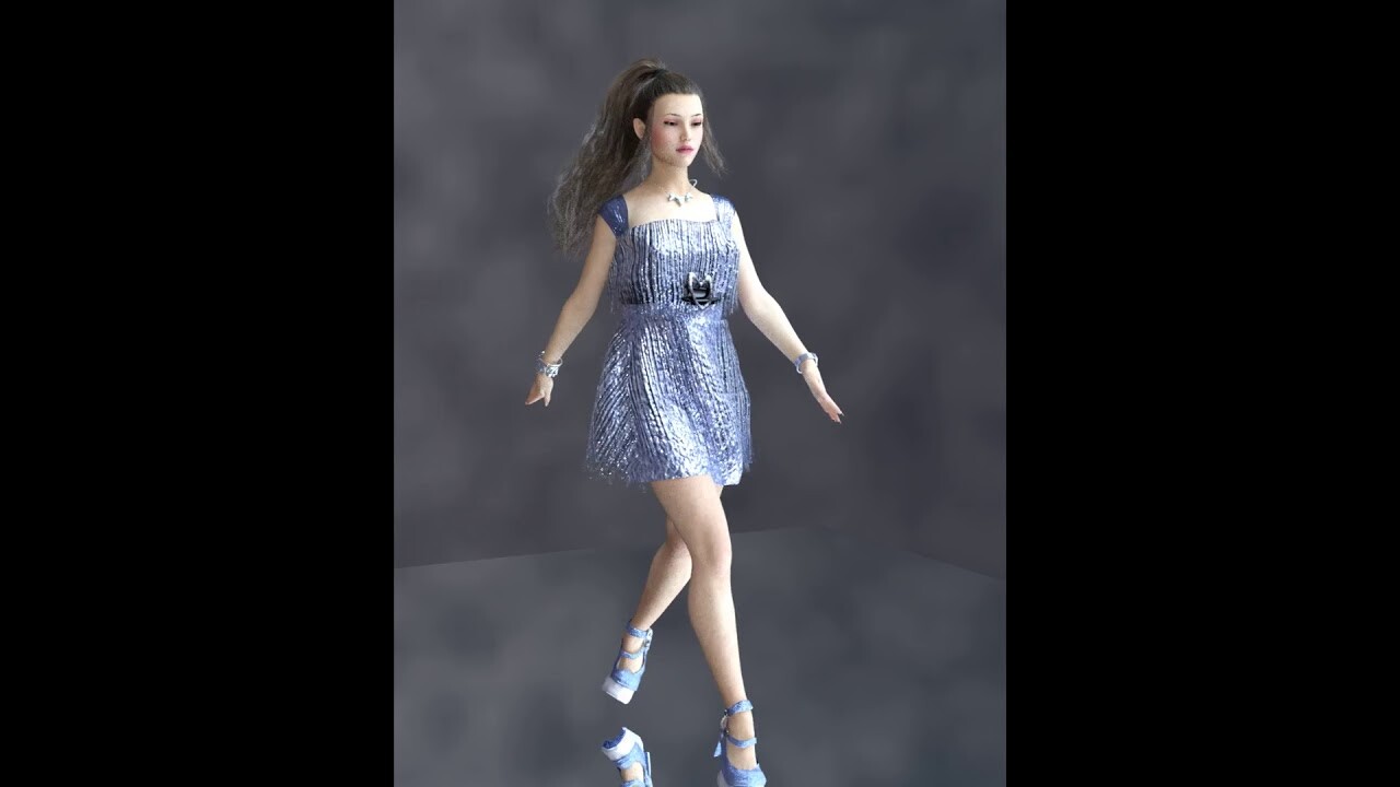 ArtStation - Animated Daz Character