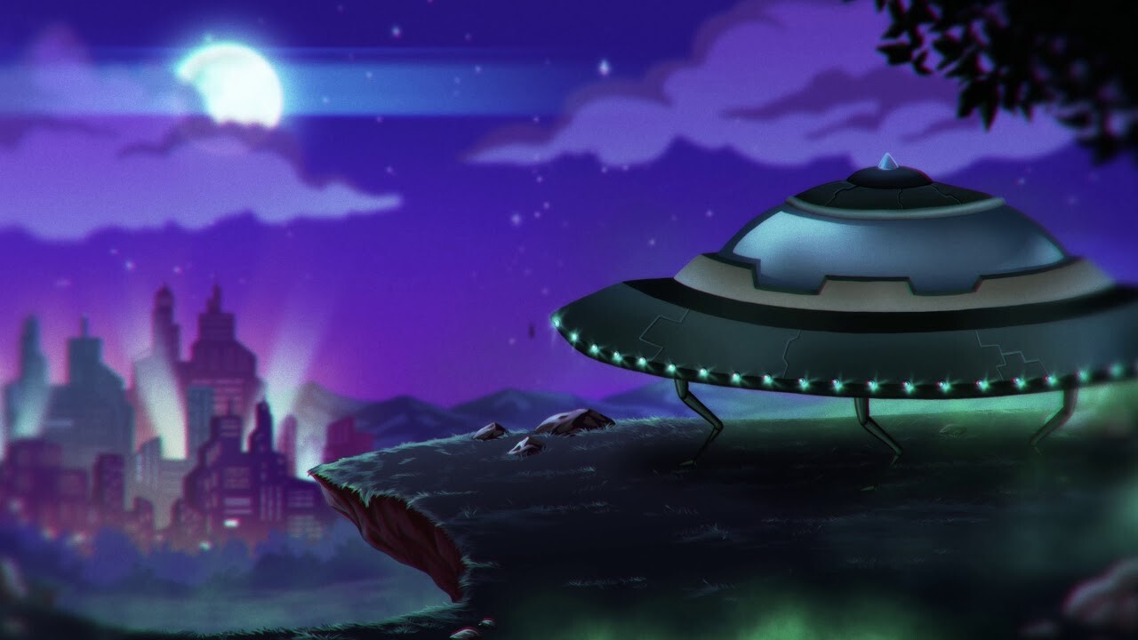 ArtStation - Alien Encounter | Animated Loop