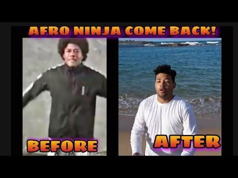 ArtStation - Afro Ninja Come back (before & after)