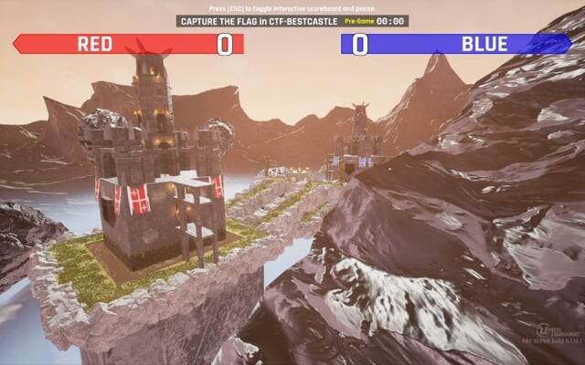 ArtStation - Map CTF Unreal Tournament (Level Design) 2019