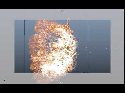 ArtStation - maya fx fluid particle