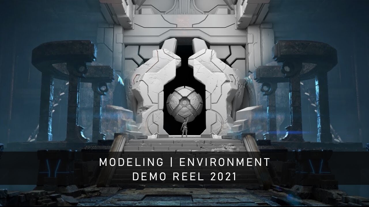 ArtStation - 3D Modeling & Environment Demo Reel 2021