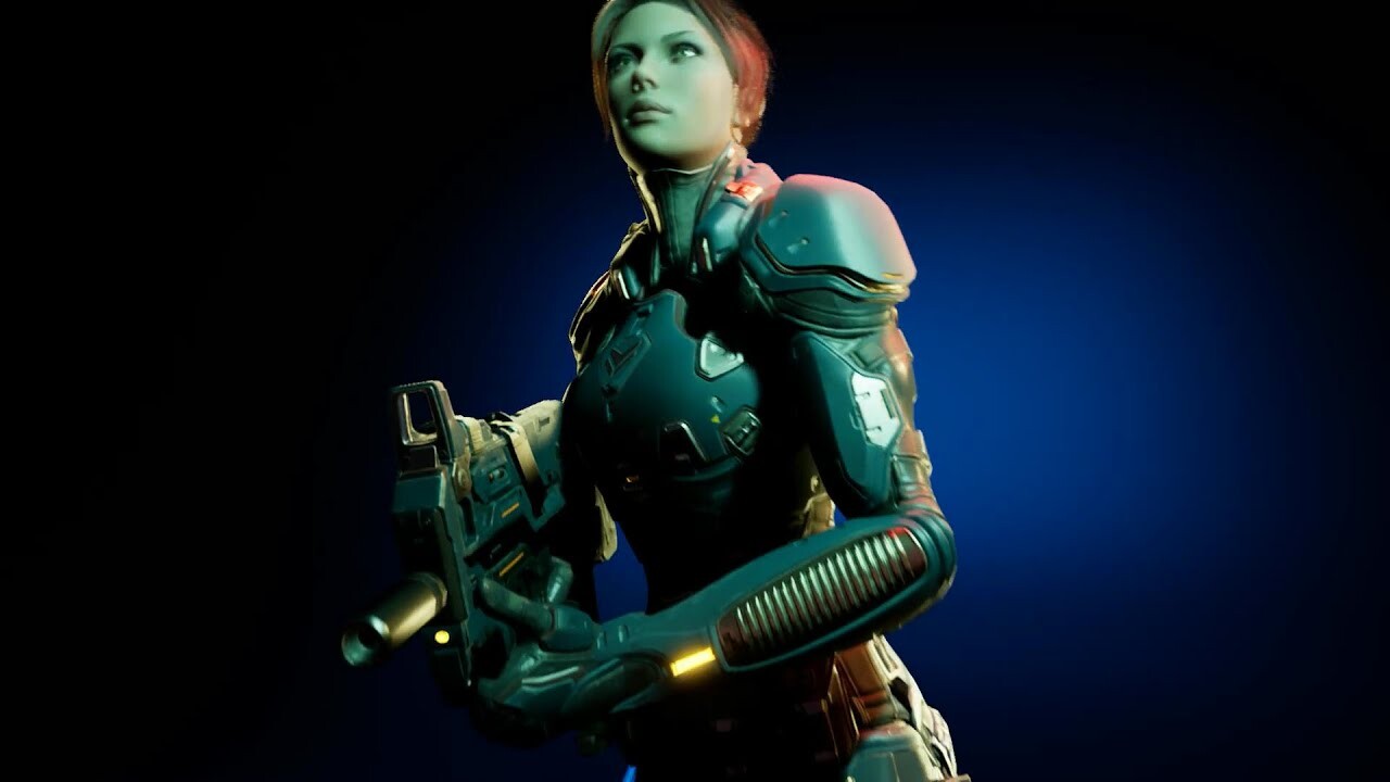 ArtStation - Unreal character lighting