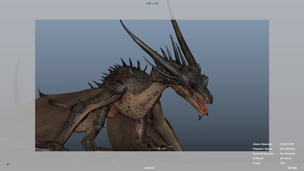 ArtStation - Dragon Animation