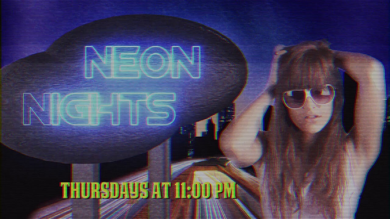 ArtStation - Neon Nights Motion Graphics Loop