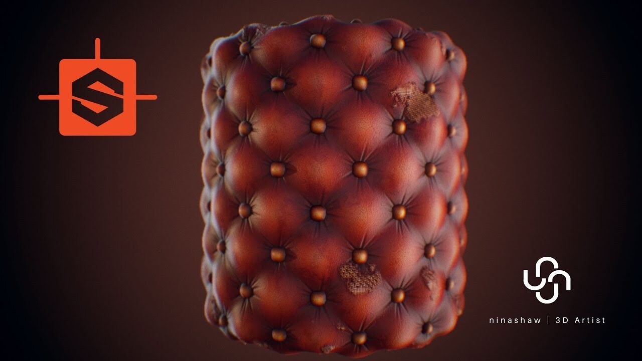 ArtStation - Substance Designer Tutorial - Capitone Cushion