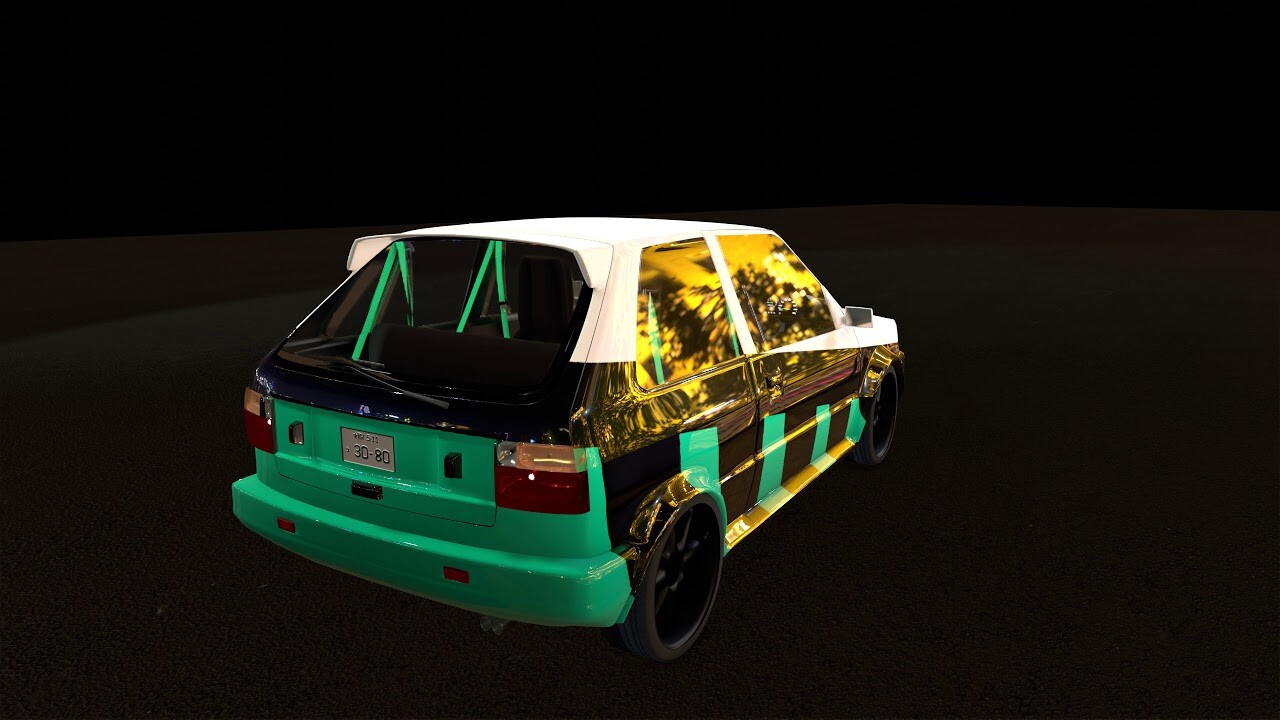 ArtStation - Short Animation of Car