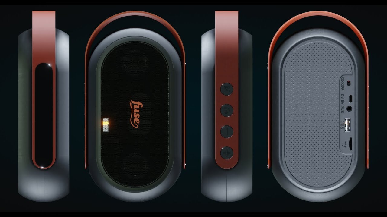 ArtStation - Fuse Audio Bluetooth Speaker