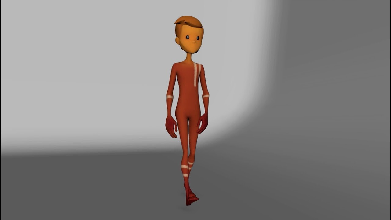 ArtStation - Walk cycle