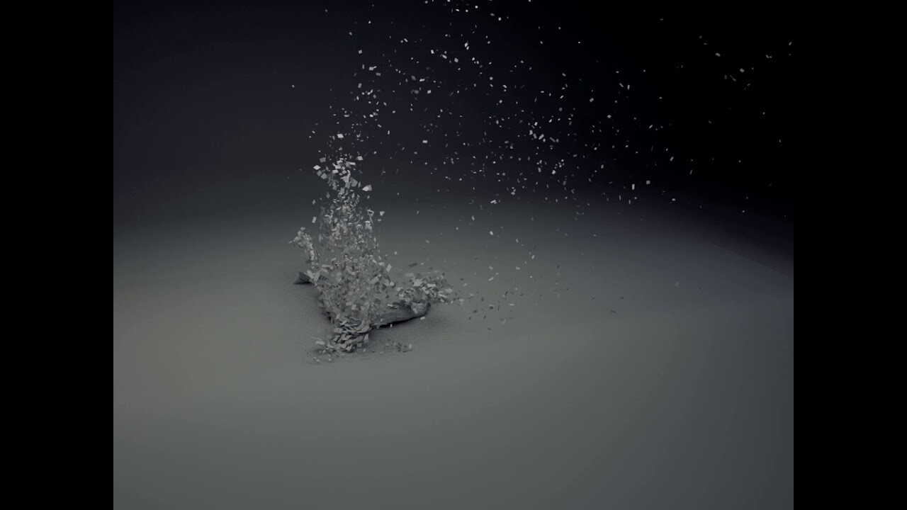 ArtStation - DISINTEGRATION EFFECT