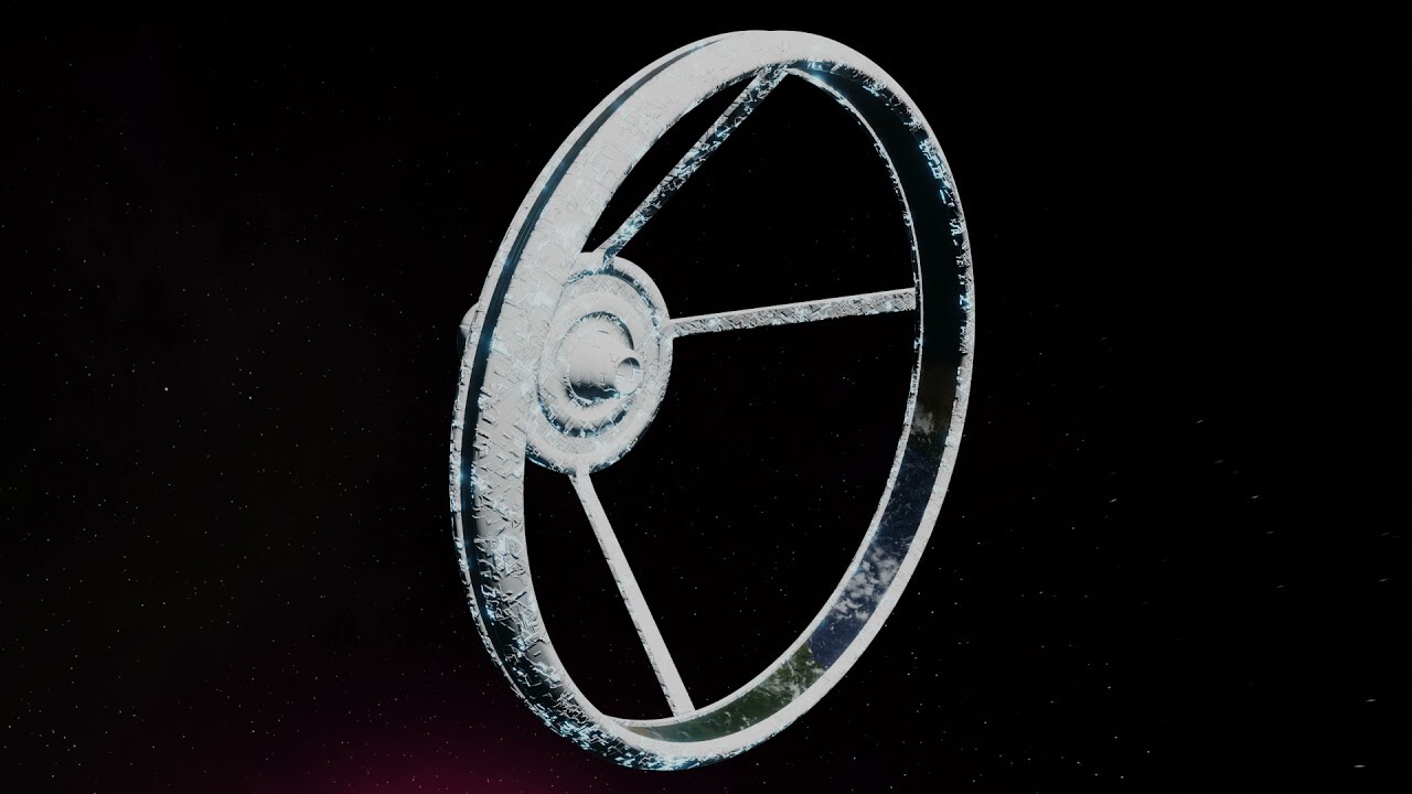 ArtStation - Space Ring Demo Scene