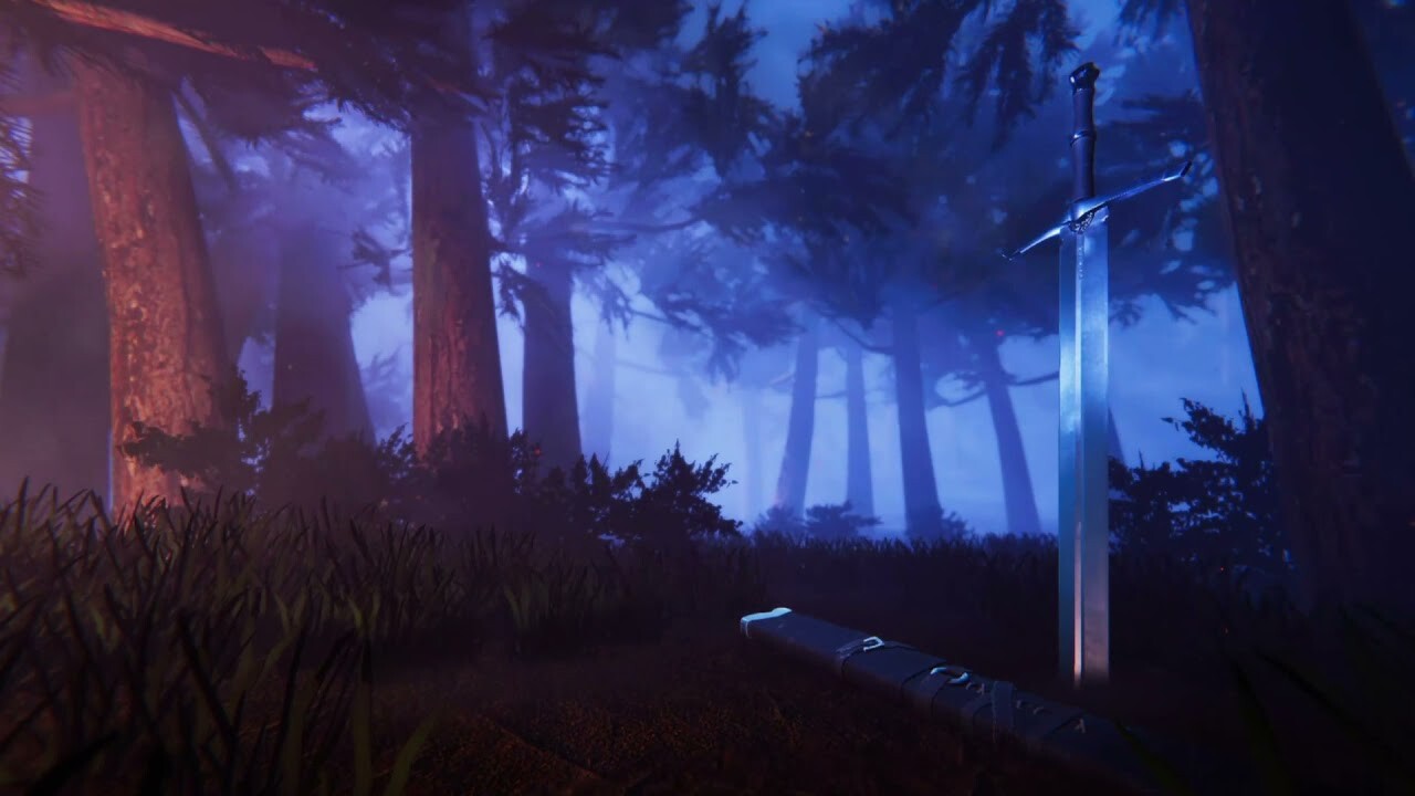 ArtStation - Dark Forest - 3D unity Environment