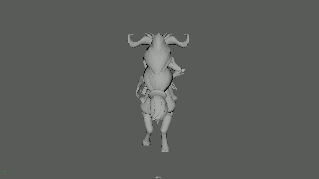 ArtStation - Faun Idle Animation Cycle