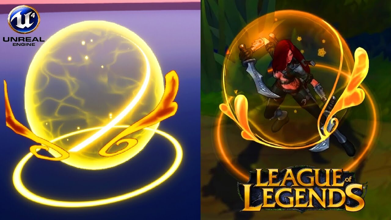 ArtStation - League of Legends VFX04 |Shield | Unreal Engine Niagara