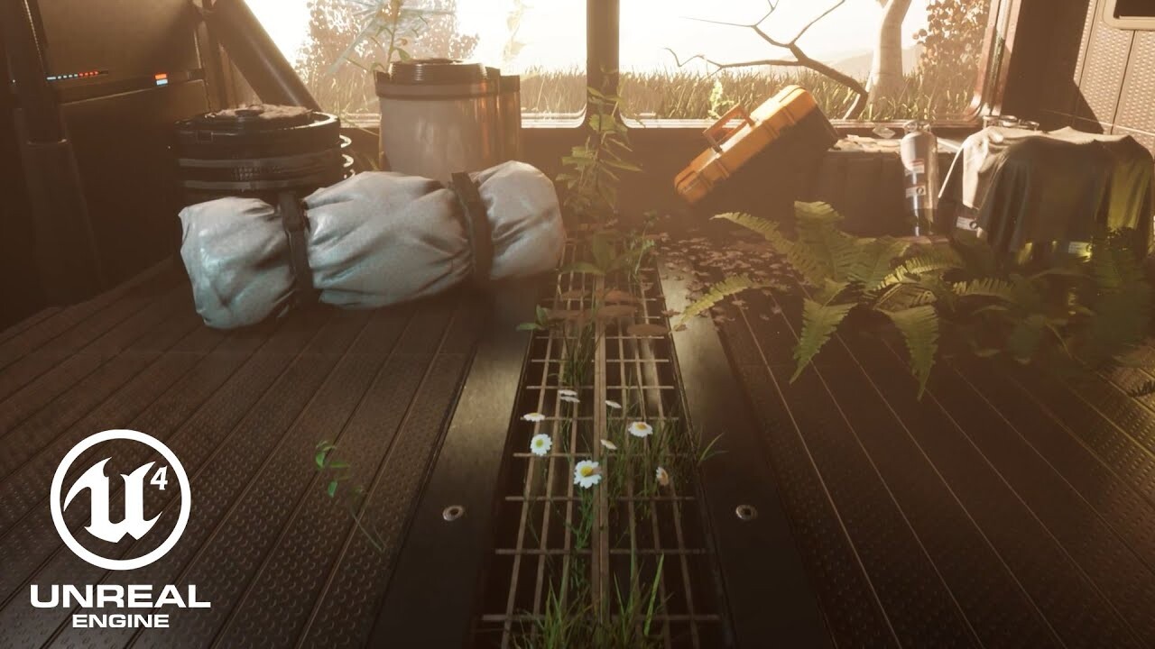 ArtStation - Abandoned Lab - Short level design animation