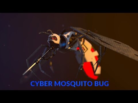 ArtStation - Cyber Mosquito Bug