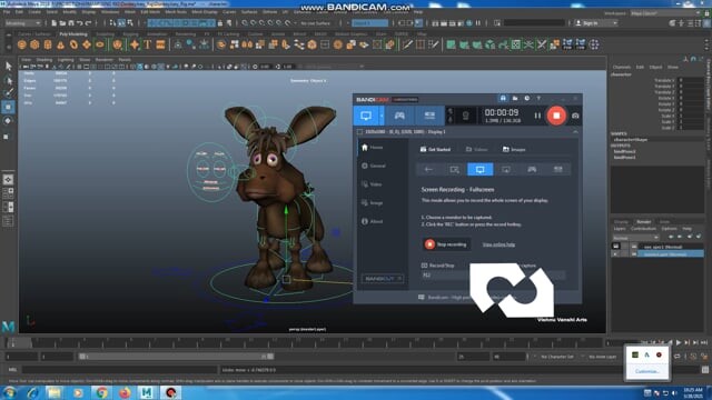 ArtStation - Quadruped rigging for animation