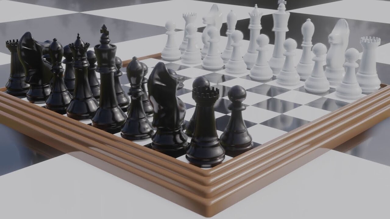 ArtStation - 3d chess