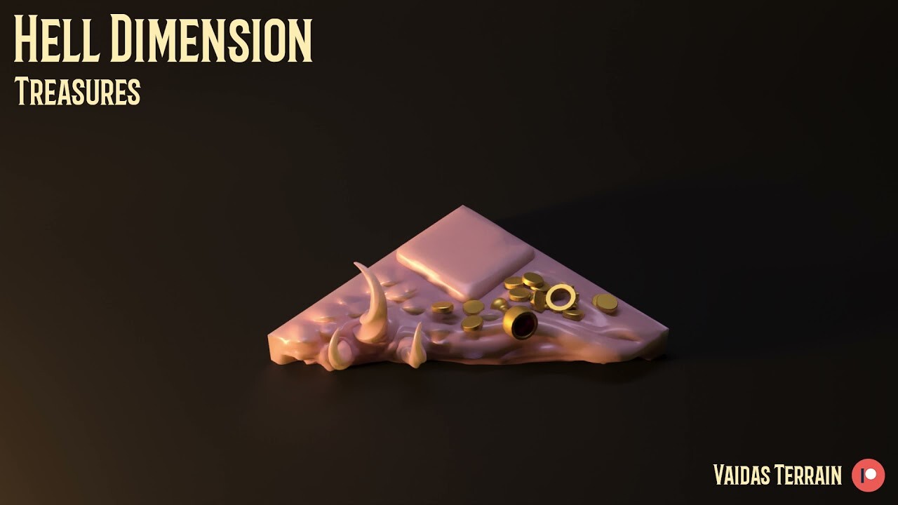 ArtStation - Hell Dimension: Treasures - Model 2