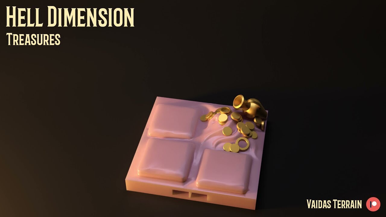 ArtStation - Hell Dimension: Treasures - Model 4