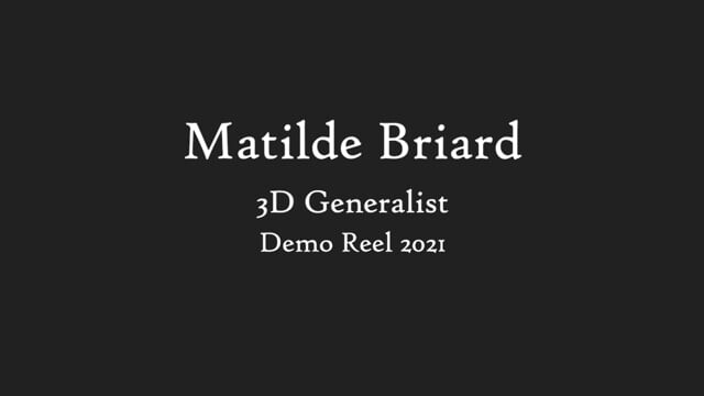 ArtStation - Demo Reel 2021