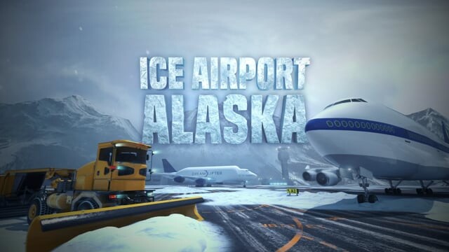 ArtStation - Ice Airport Alaska