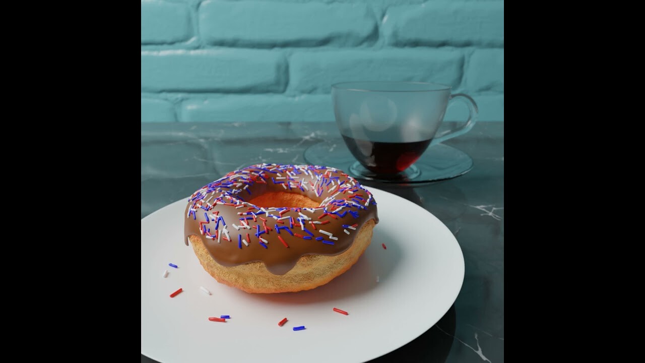 ArtStation - Neb Donut Animation