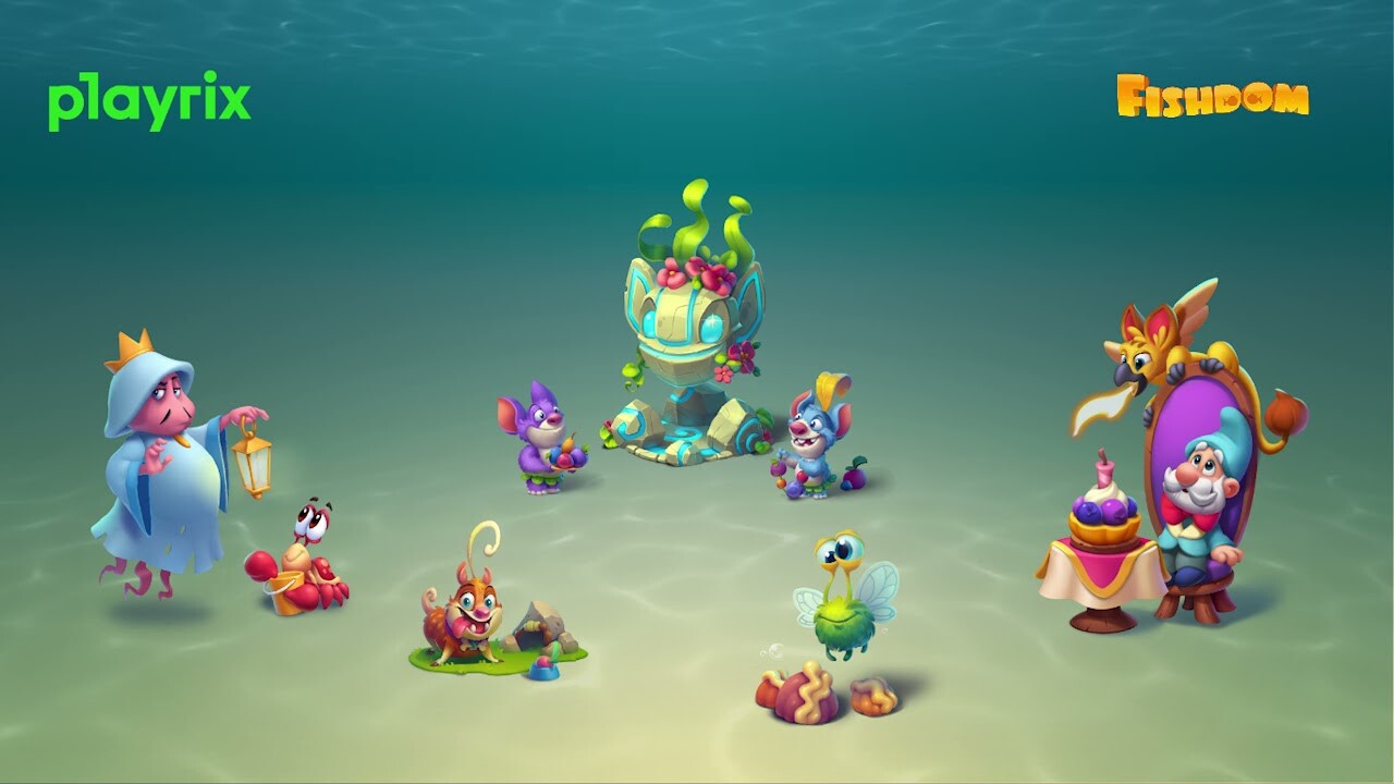 ArtStation - Animations 2d for Playrix