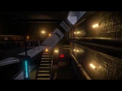 ArtStation - Core energy plant room. (1 Month project)