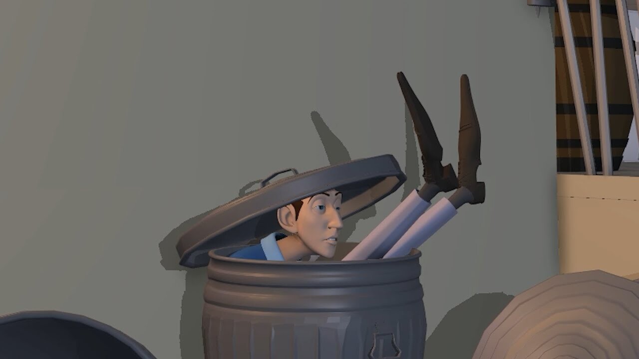 ArtStation - Animated Sneaky Pantomime Scene