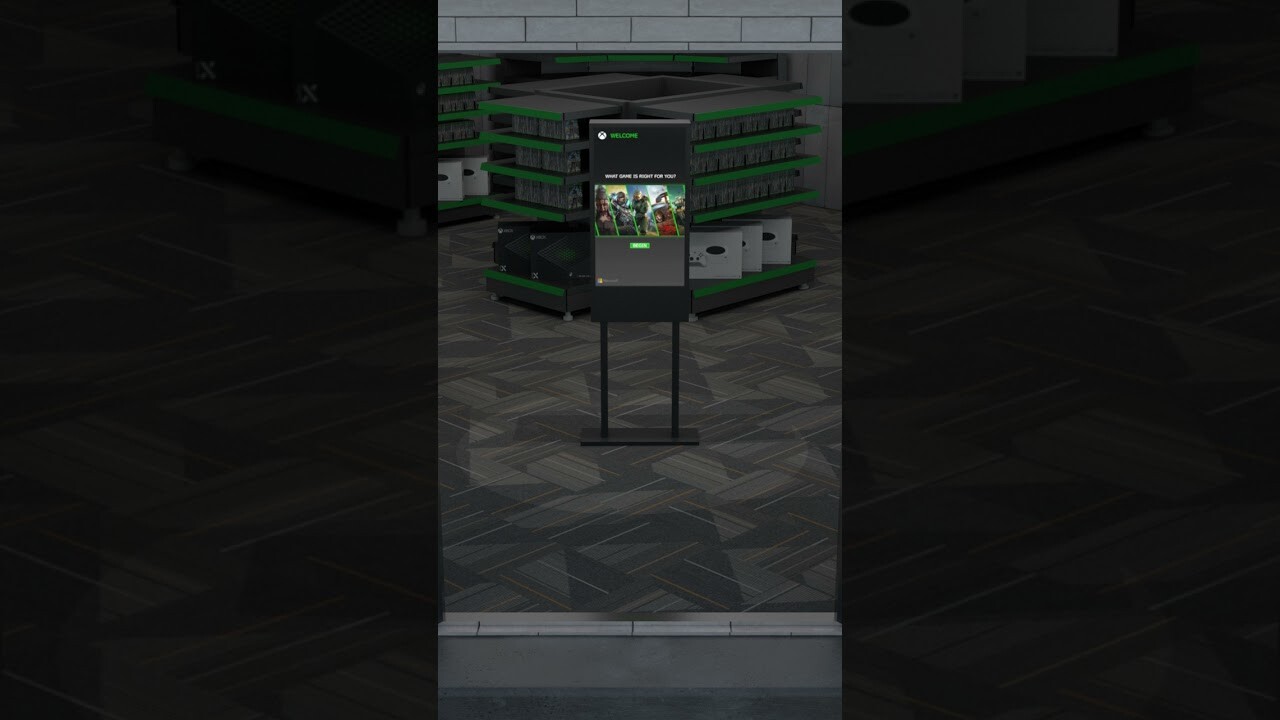 ArtStation - Intro for an Xbox Kiosk