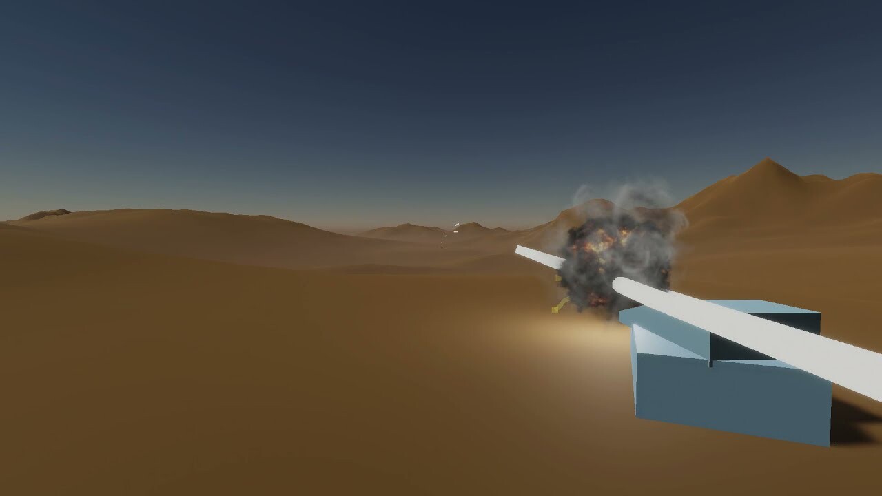 ArtStation - Tank Combat VFX sketch