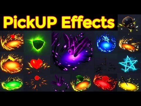 ArtStation - Pick up Effects in UE4 Niagara Pack01 in Marketplace