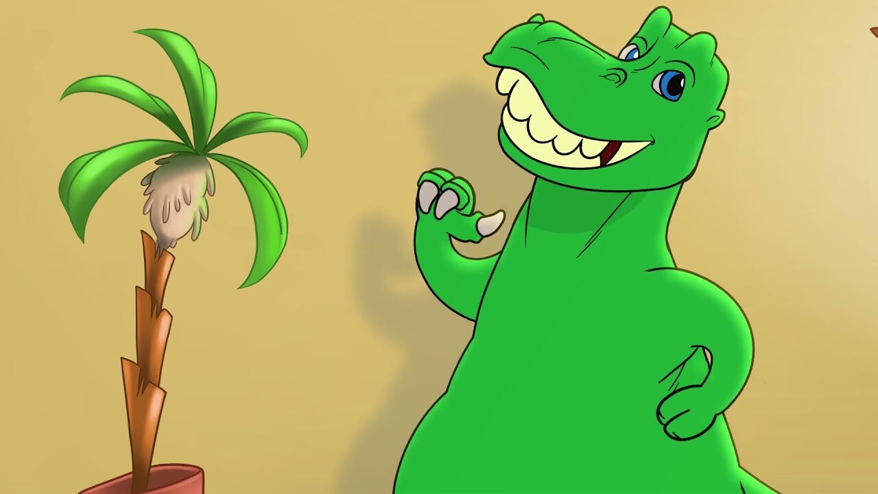 ArtStation - The Dino Rap